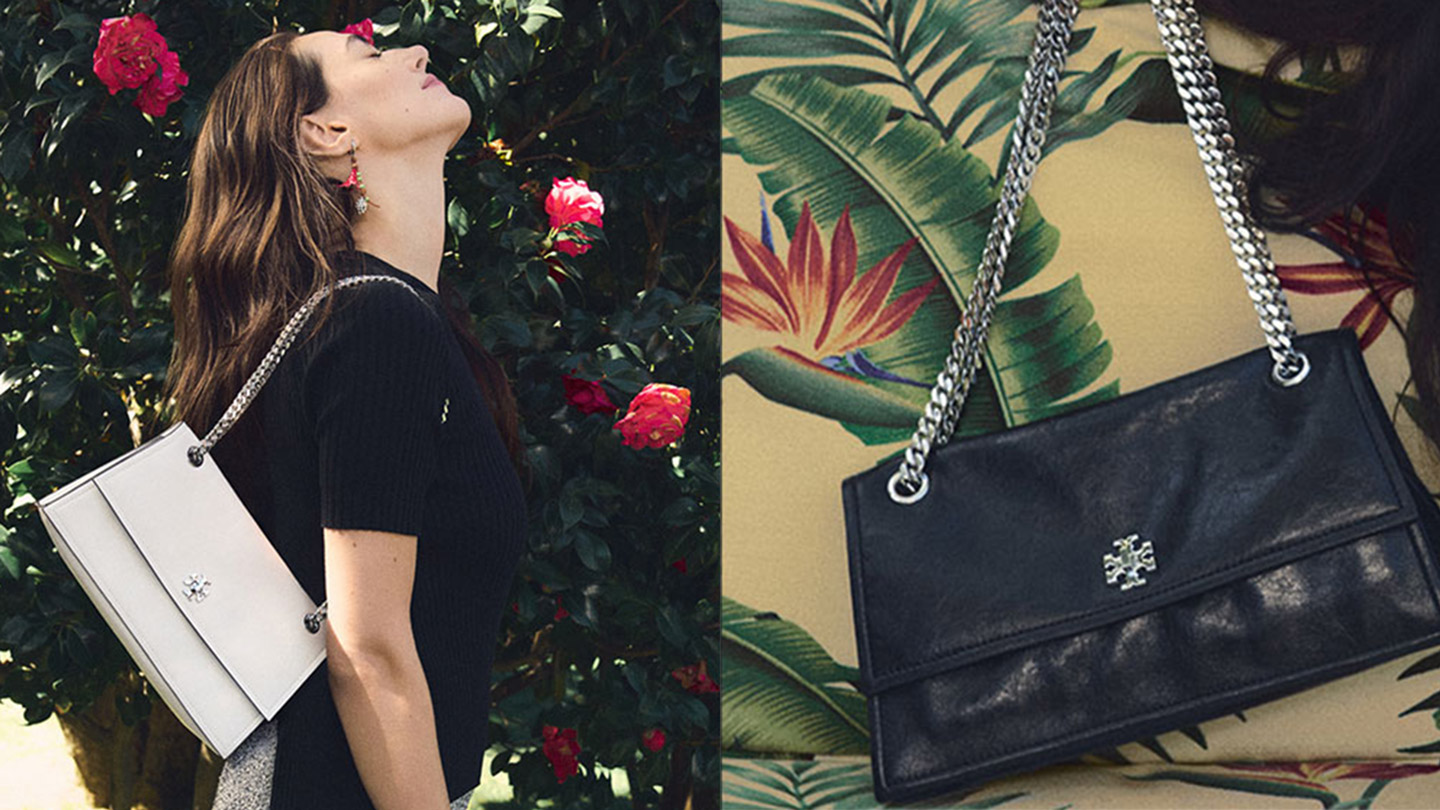 TORY BURCH ĐỔ BỘ FRONT ROW CÙNG BST TÚI KIRA TURNLOCK - Tamson